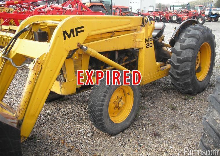 Massey Ferguson 20 Industrial Tractor with Loader for Sale | Farms.com